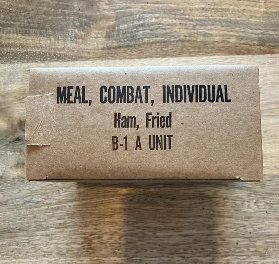 Vietnam War C-ration-ham, Fried- 1966 Original MCI - Etsy