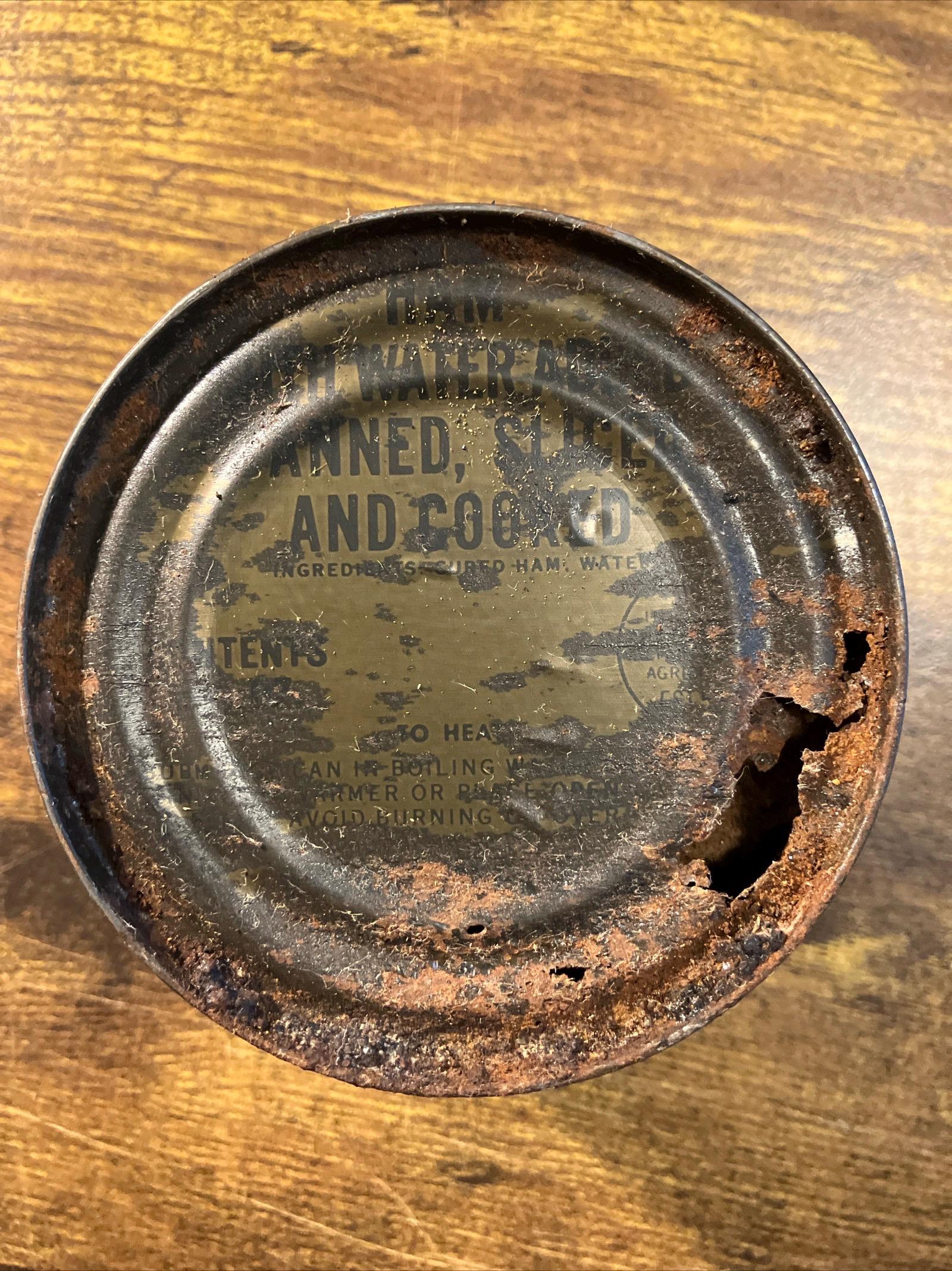 Vietnam War Era C-ration Canned Sliced and Cooked Ham 1968 - Etsy