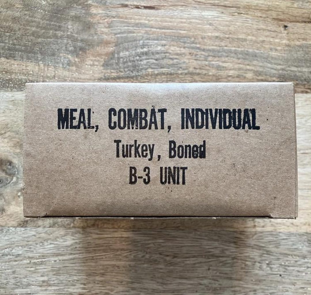 Vietnam War C-ration-turkey, Boned-1966 Original MCI - Etsy