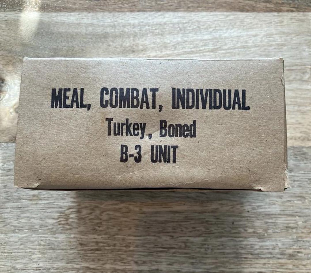 Vietnam War C-ration-turkey, Boned-1966 Original MCI - Etsy