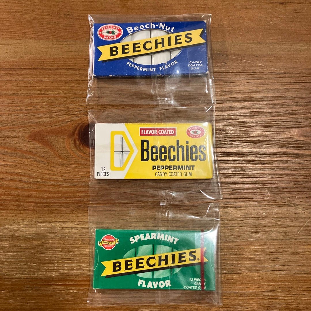 Vintage Beechies Chewing Gum Trio-all Original and Intact - Etsy