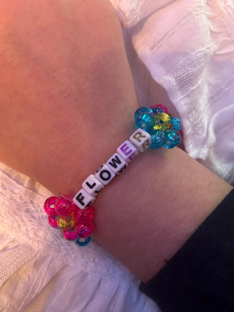 Purple and Orange Kandi Rotator Cuff - Etsy