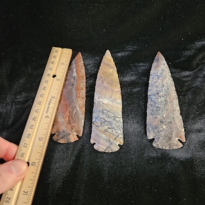 Jasper Arrowheads - Etsy