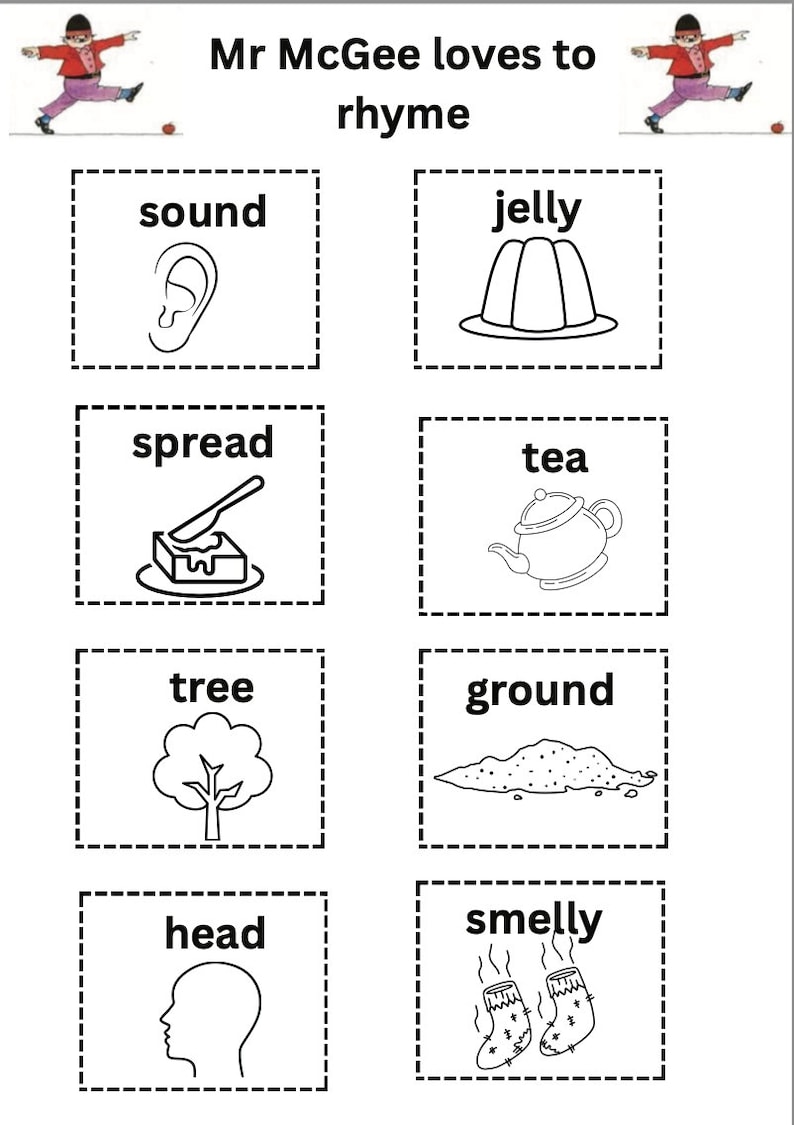 Mr Mcgee Loves to Rhyme - Etsy