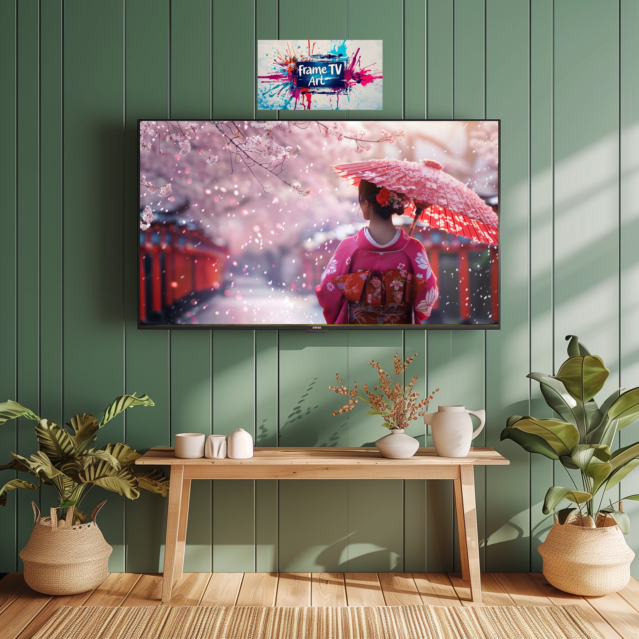 Frame TV Art | Sakura Matsuri 桜祭り| Hanami 花見 | Cherry Blossom Season ...