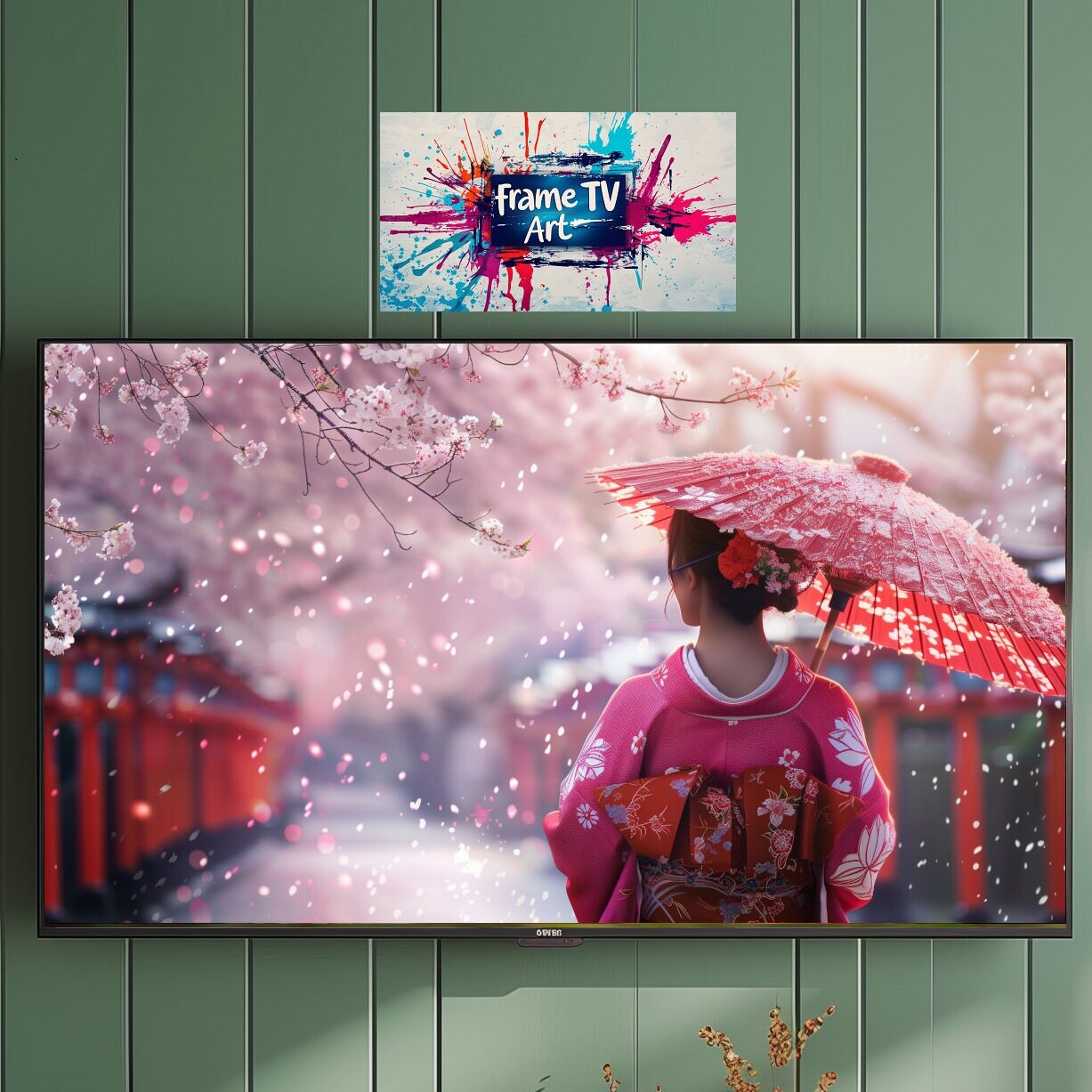 Frame TV Art | Sakura Matsuri 桜祭り| Hanami 花見 | Cherry Blossom Season ...