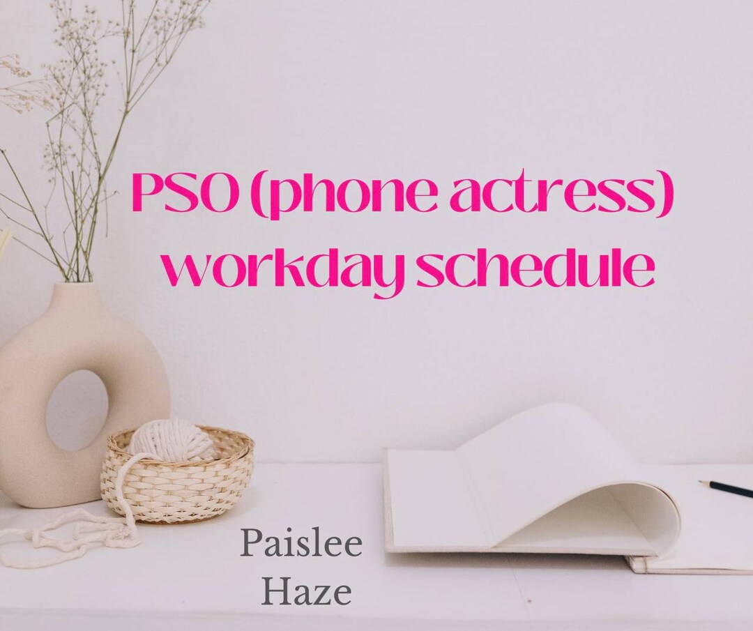 PSO Phone Actress Workday Schedule Niteflirt Sextpanther Talktome ...