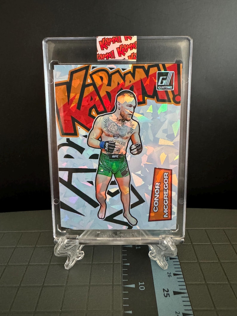Conor Mcgregor Kabaam Series 2 Novelty Trading Card Holographic - Etsy