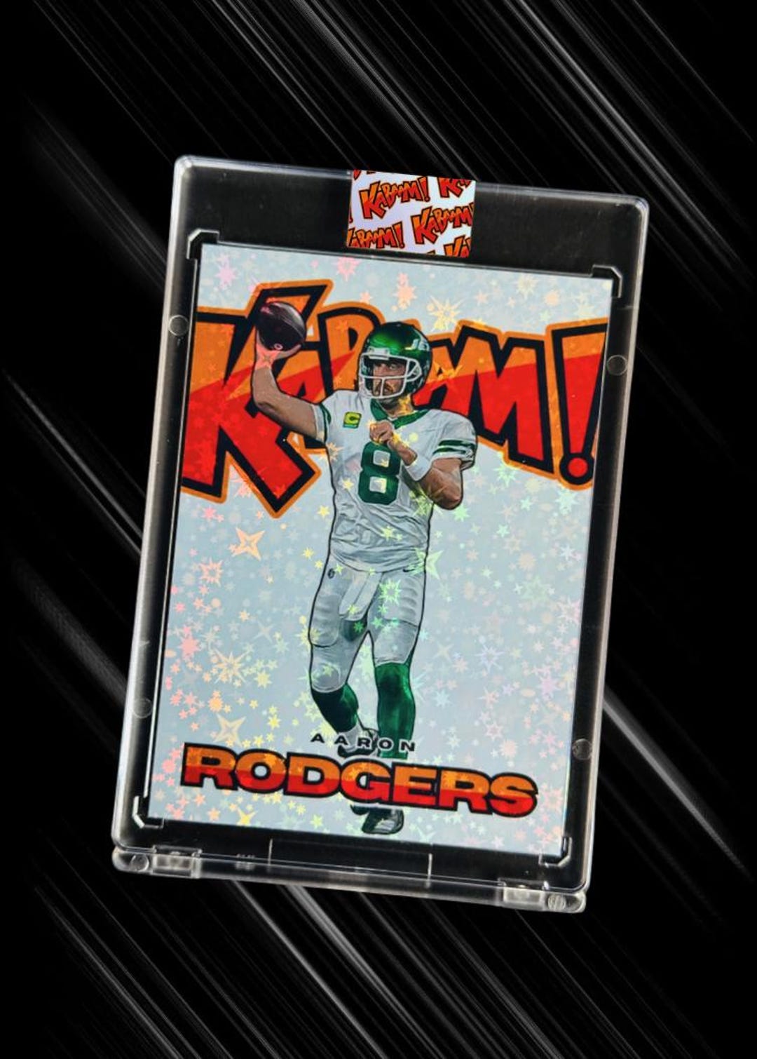 Aaron Rodgers Kabaam! Novelty Trading Card | New York Jets ...