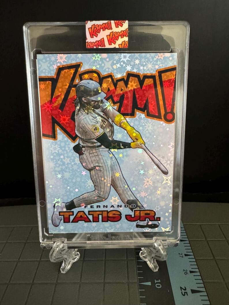 Fernando Tatis JR. Kabaam! Novelty Trading Card | San Diego Padres ...