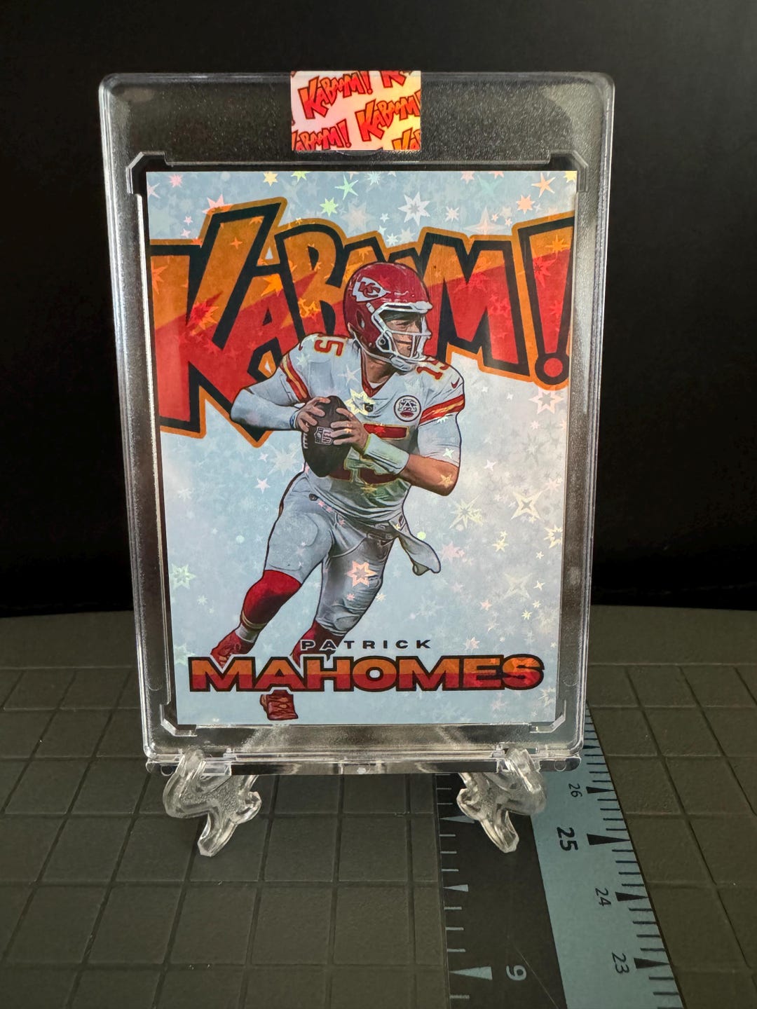 Patrick Mahomes Kabaam! Novelty Trading Card | Kansas City Chiefs ...