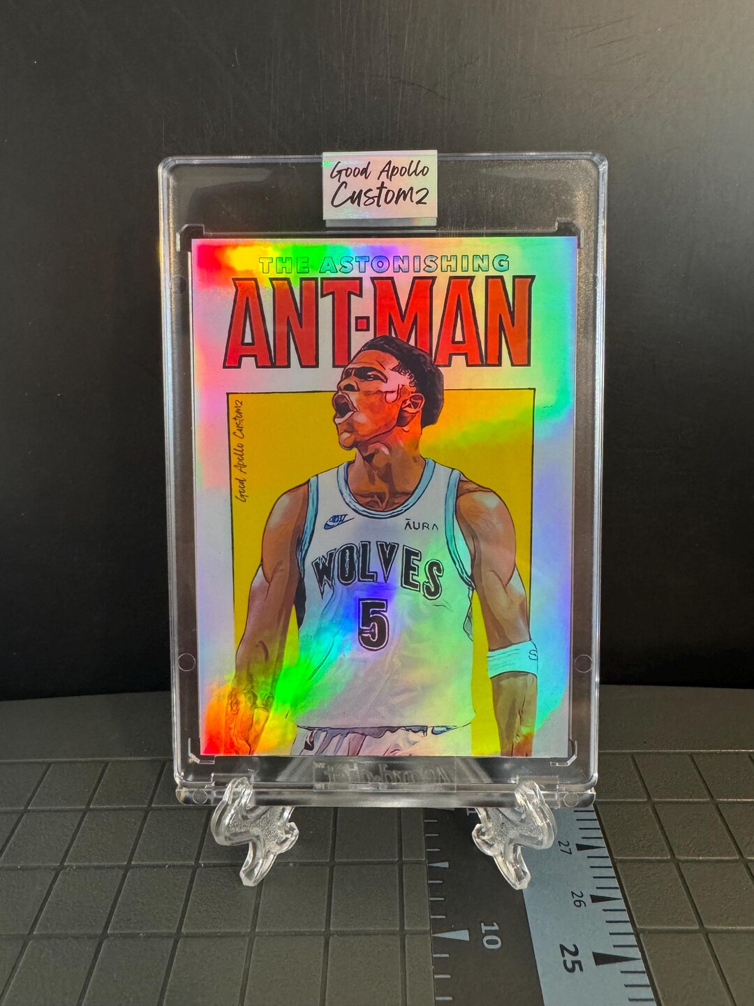 Anthony Edwards ANT-MAN Novelty Trading Card 1/5 Artist Signature ...