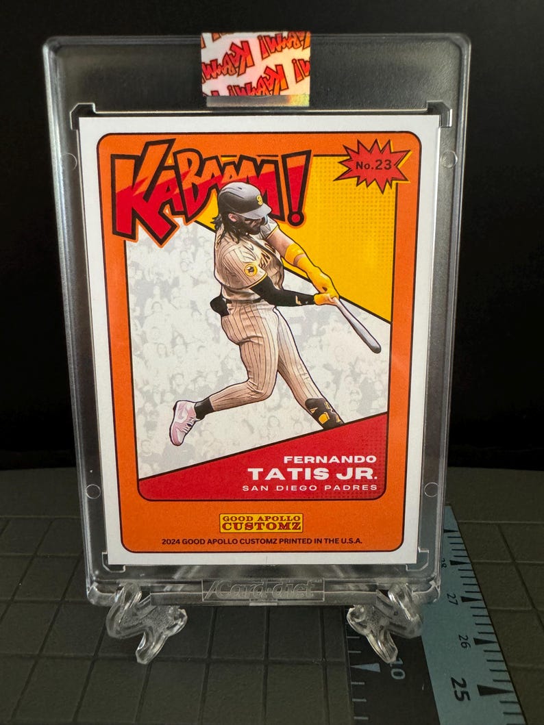 Fernando Tatis JR. Kabaam! Novelty Trading Card | San Diego Padres ...