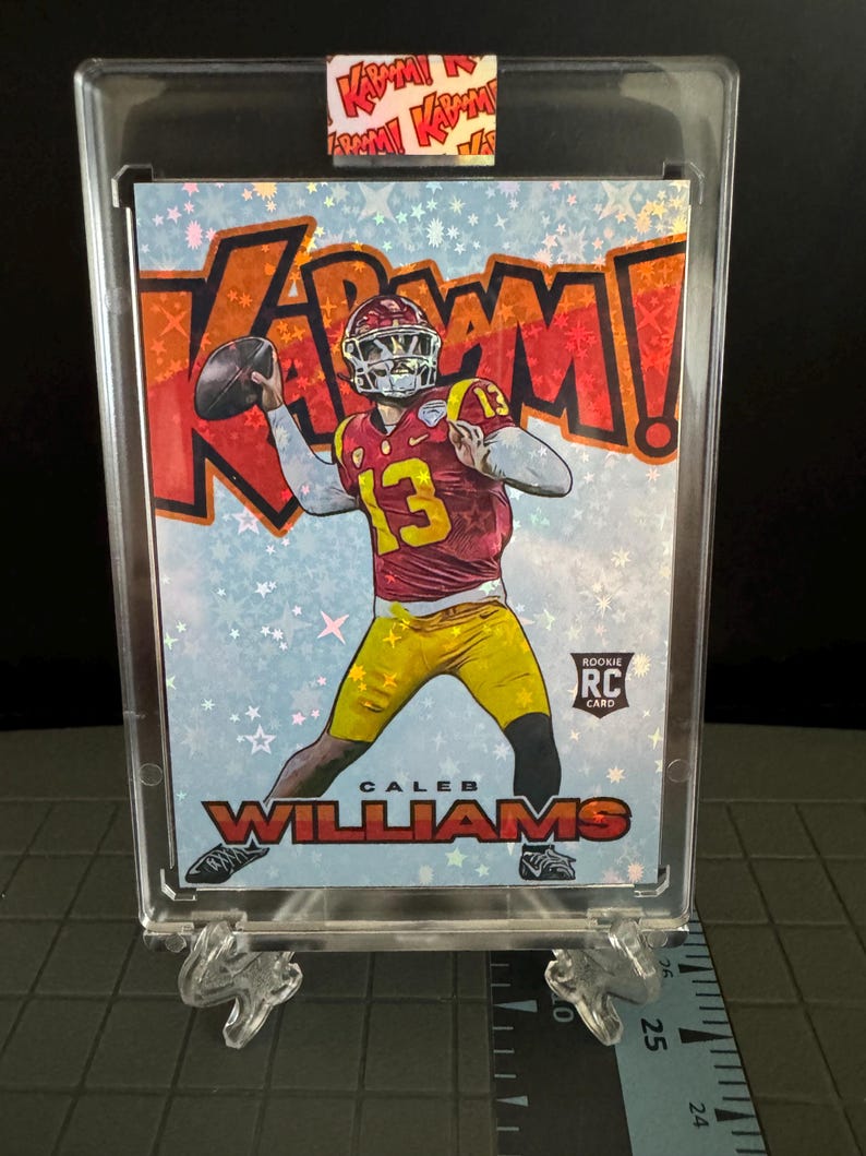Caleb Williams Kabaam! Novelty Trading Card | Chicago Bears | Rookie ...
