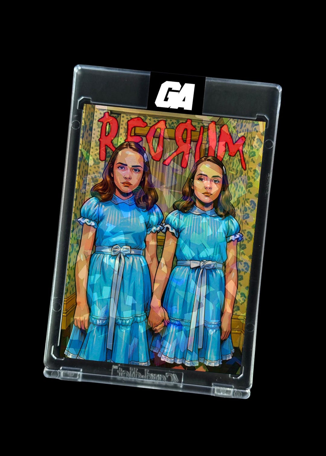 The Grady Girls Collectible Art Trading Card | the Shining Movie - Etsy