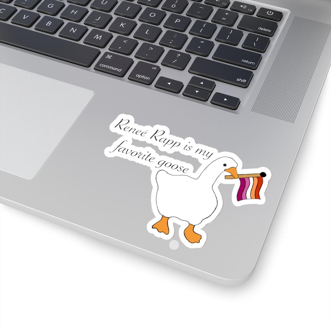 Renee Sticker | Goose Vinyl Decal | Renée Fan Gift | Waterproof Laptop ...