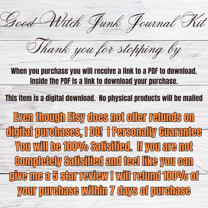 Witch Junk Journal Grimoire Kit Journaling Journalkit Junkjournal ...