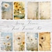 Flower Junk Journal Scrapbook Kit Vintage Printable Stickers Journaling ...