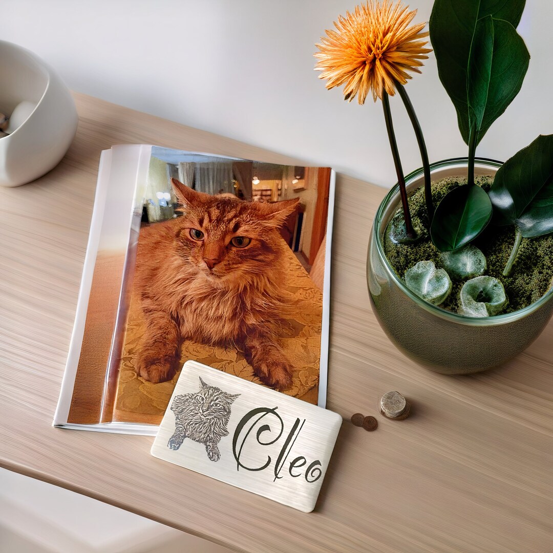 Engraved Plaque, Personalized Urns Plate for Your Beloved Pet, Custom ...