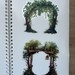 Enchanted Forest Transparent Sticker - Etsy