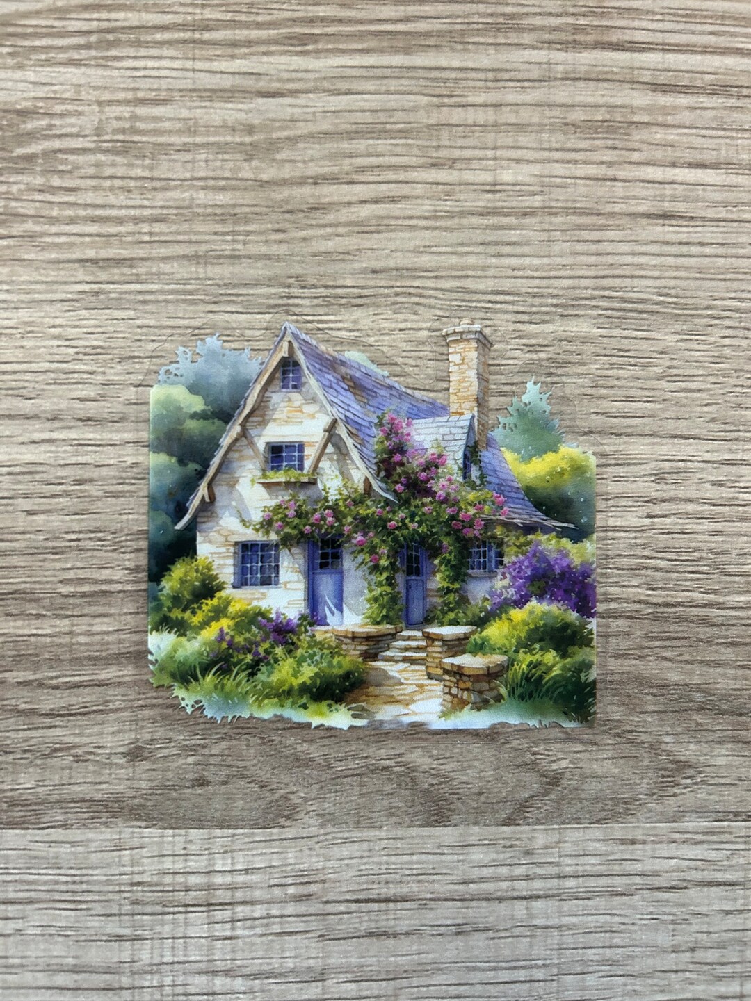 Beautiful Cottage Transparent Sticker - Etsy