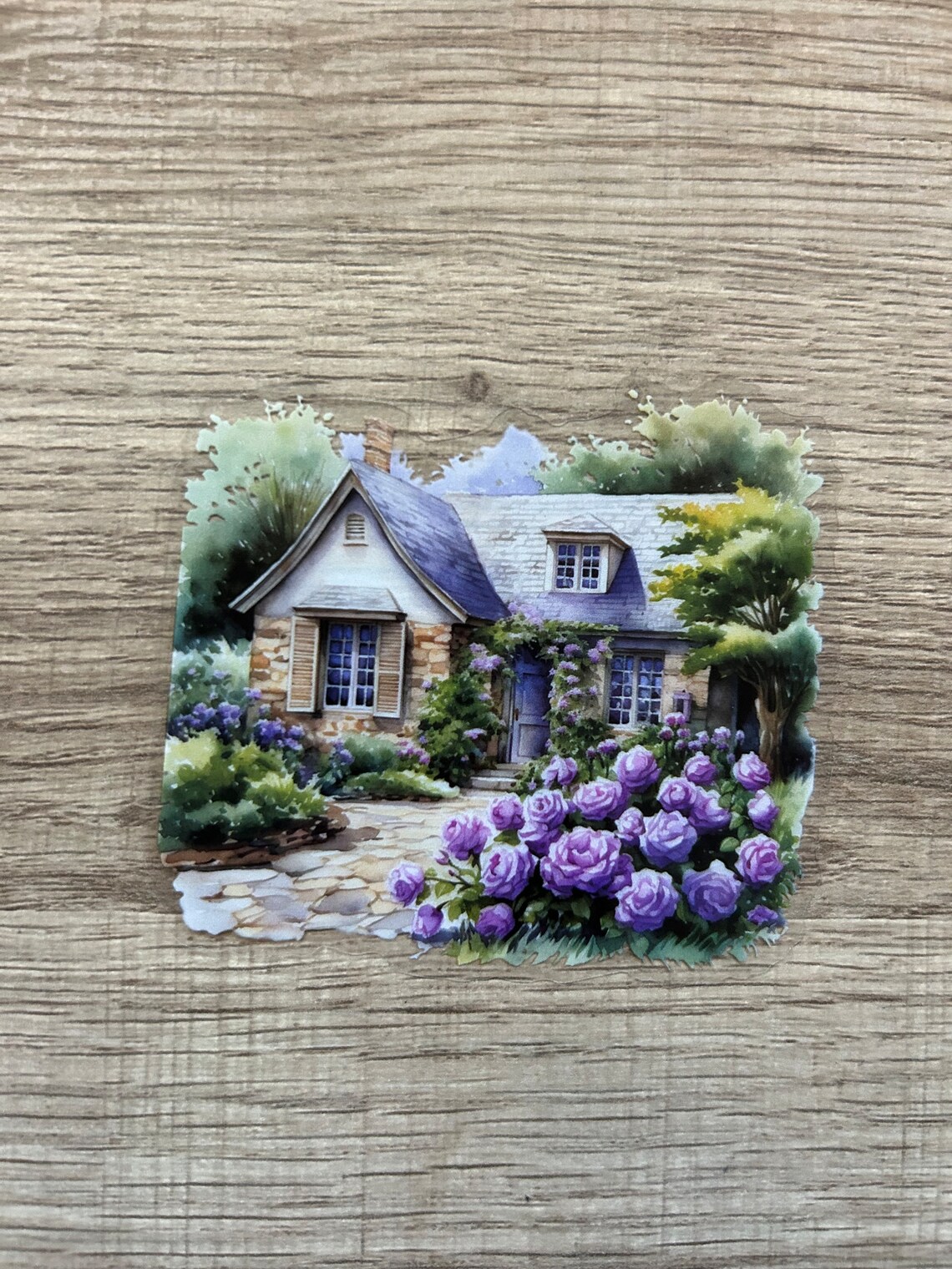 Cottagecore Transparent Sticker - Etsy