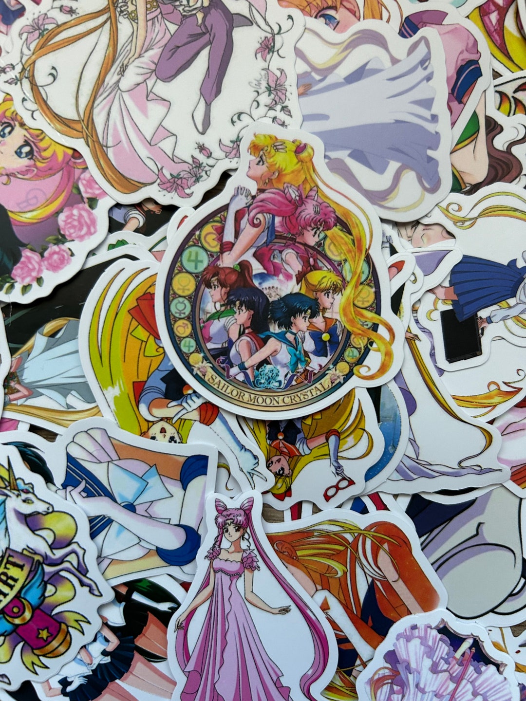 Anime Sailor Moon Vinyl Stickers - Etsy