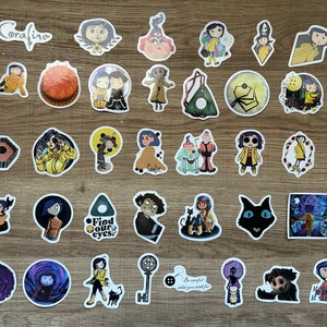 Coraline Vinyl Stickers - Etsy