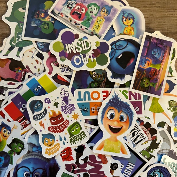 Inside Out Vinyl Stickers - Etsy