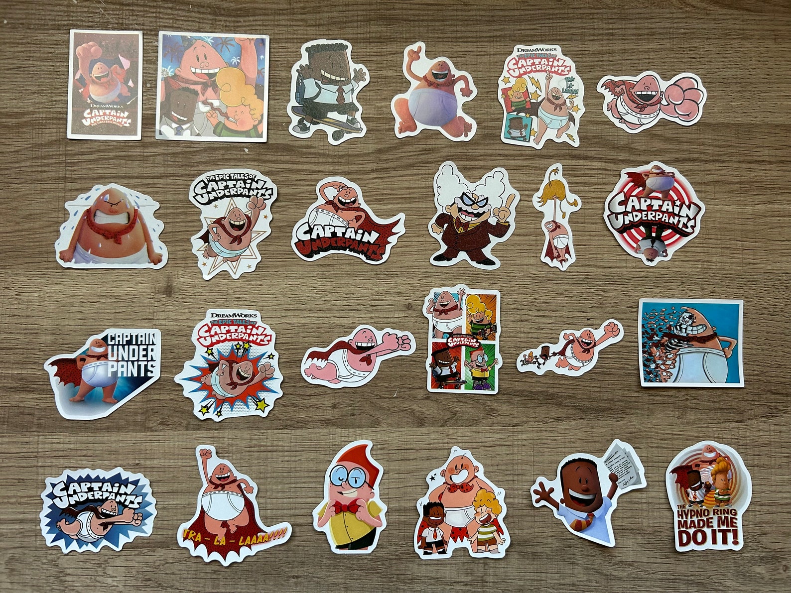 Captain Underpants Stickers - Etsy