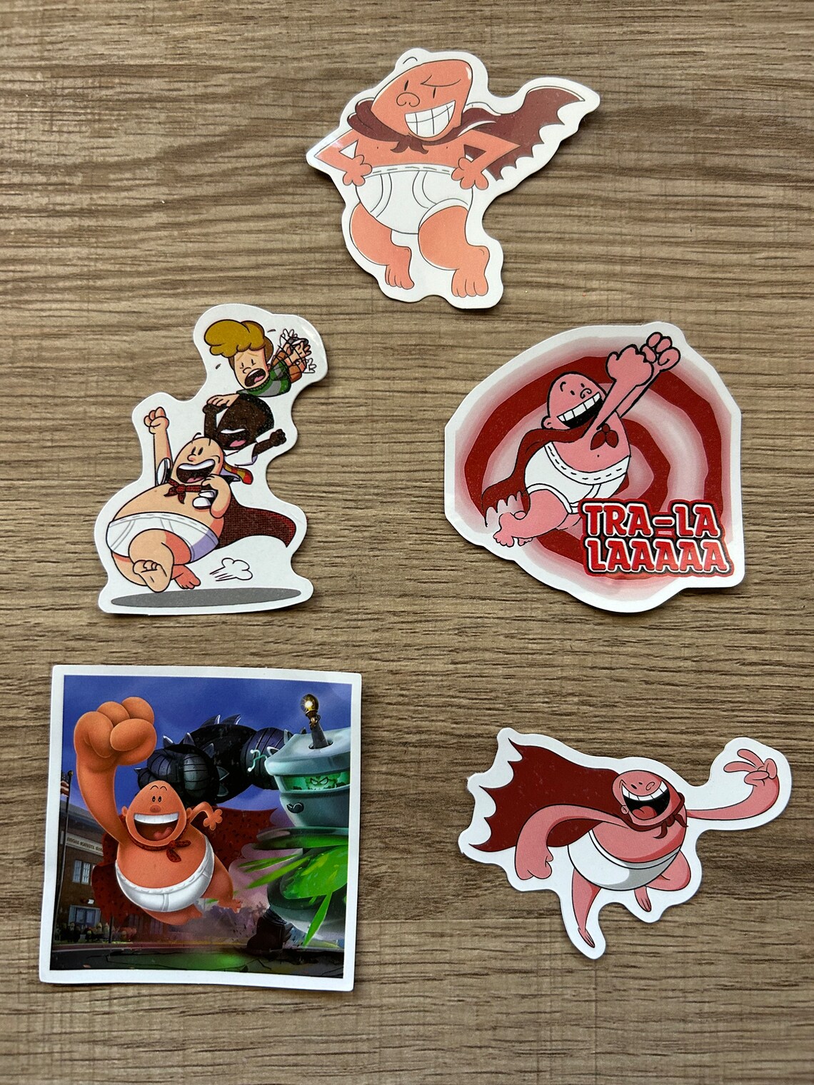 Captain Underpants Stickers - Etsy