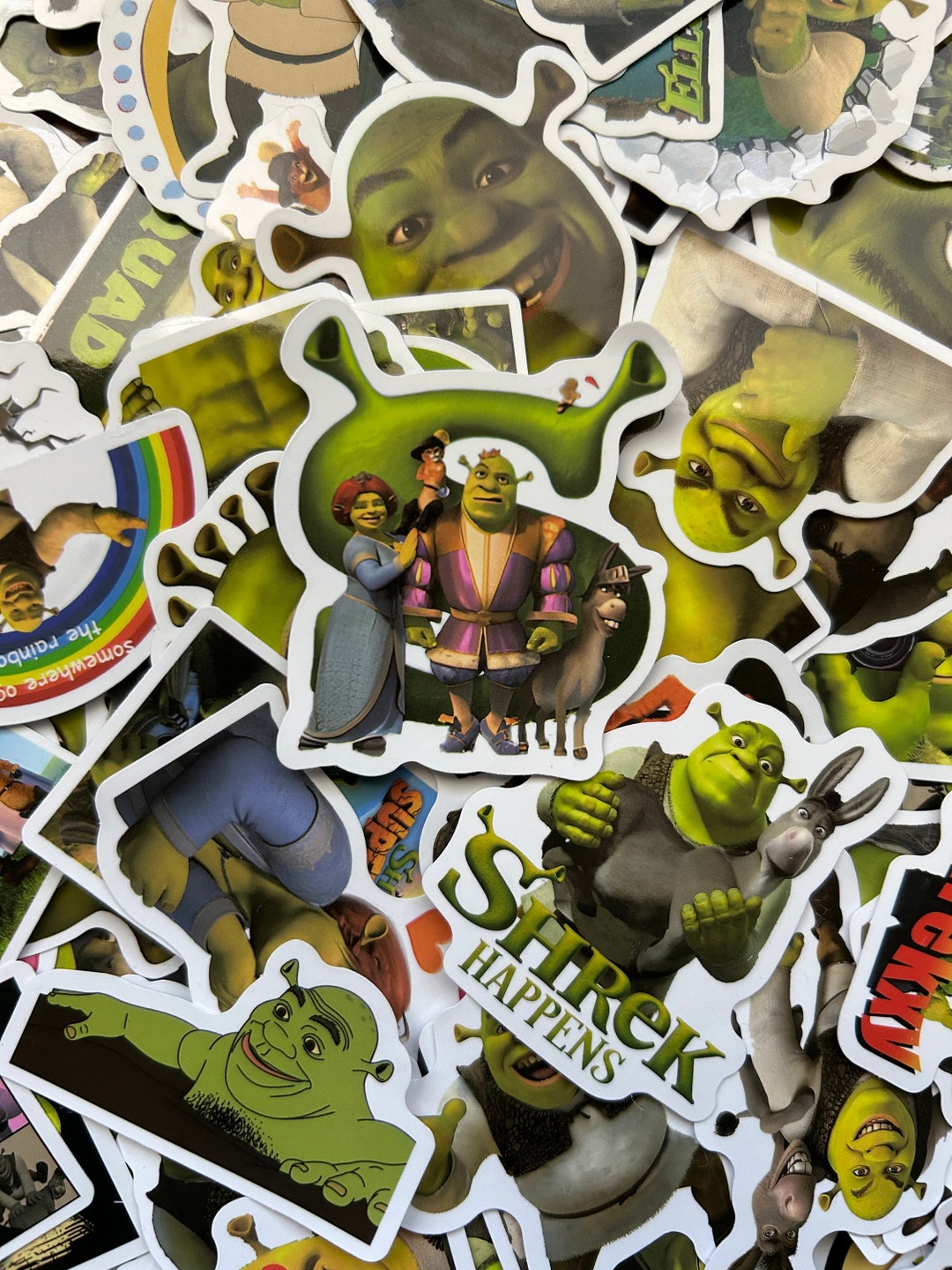 Shrek Stickers - Etsy
