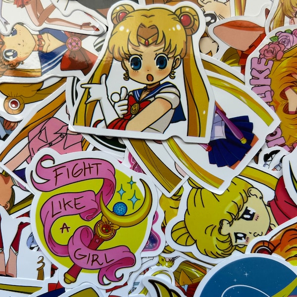 Sailor Moon Stickers - Etsy