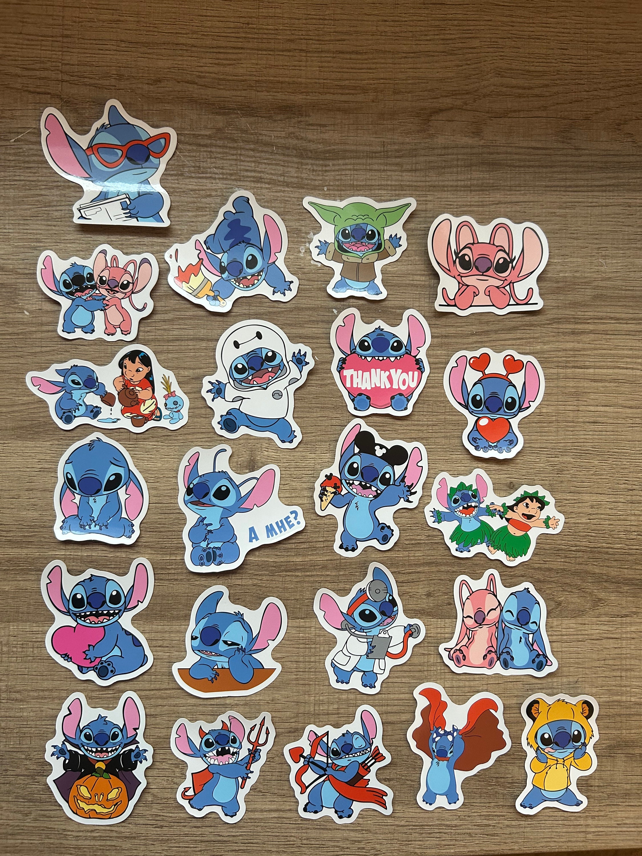 Stitch Vinyl Stickers - Etsy