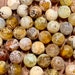 10 Natural Fire Crackle Agate Gemstone Beads, Size ~ 8mm, Hole ~ 1mm ...