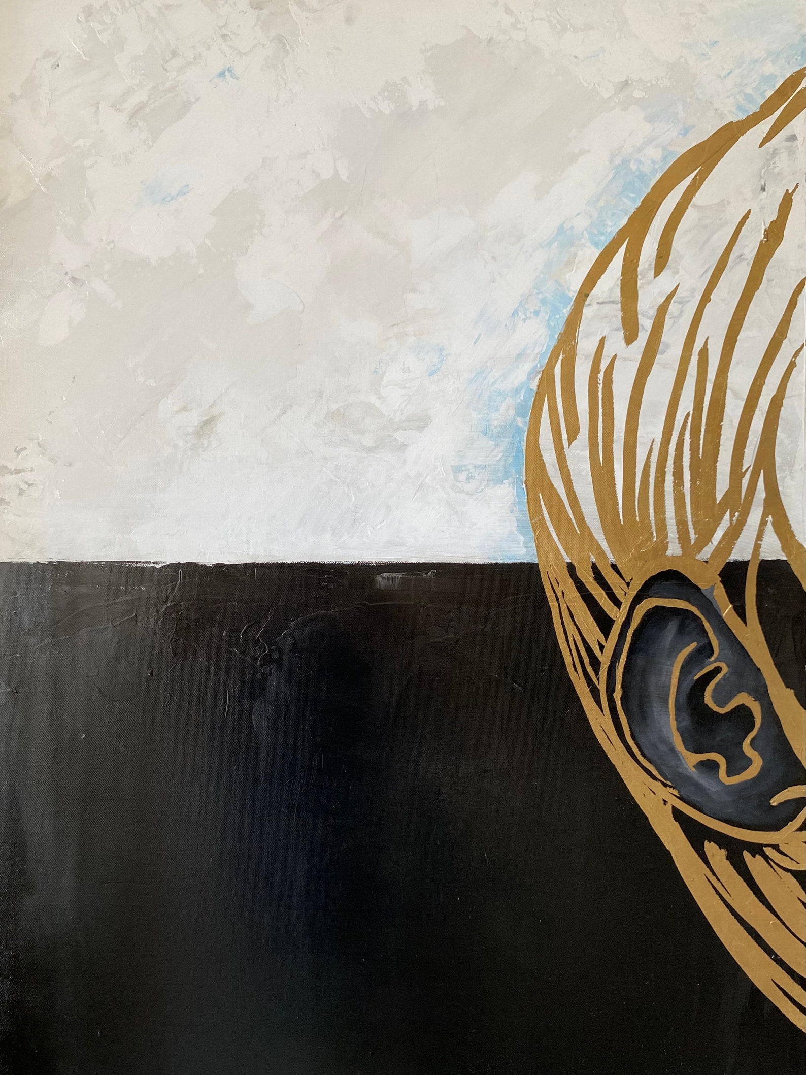 Amor Fati | Original Acrylic Painting | 90" X 40" | Stoicism | Tyler ...