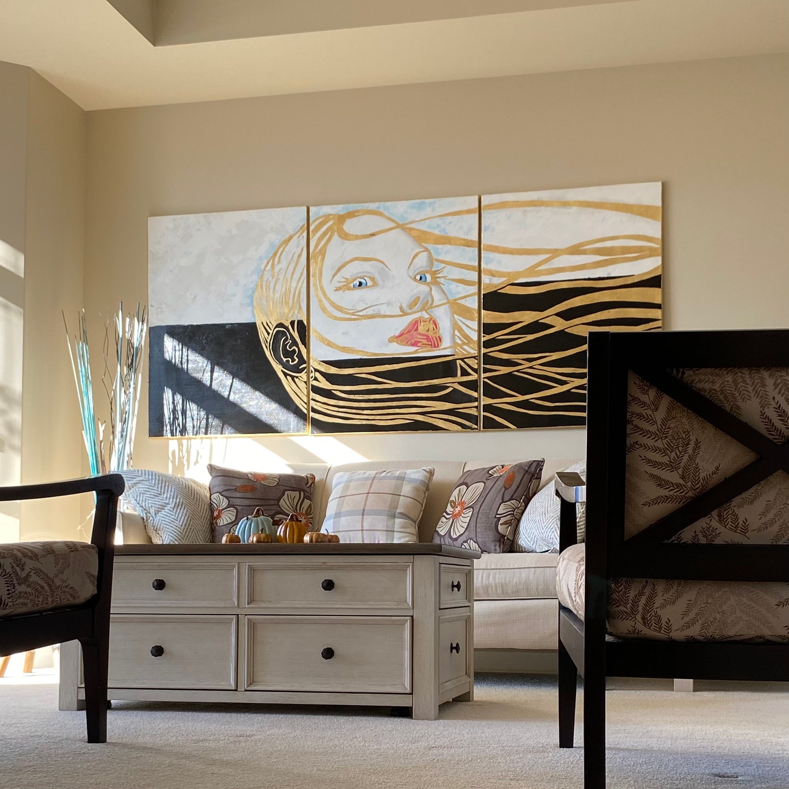 Amor Fati | Original Acrylic Painting | 90" X 40" | Stoicism | Tyler ...