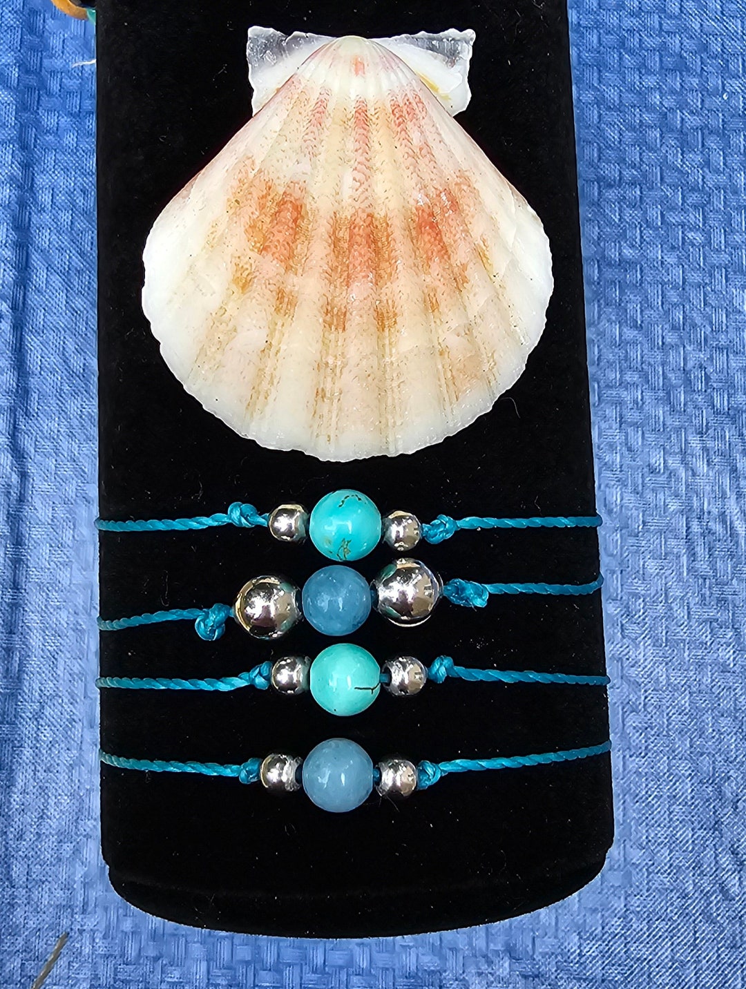 Oh so Easy to Take on & off Wrists Bracelets Just Pull the Strings to ...