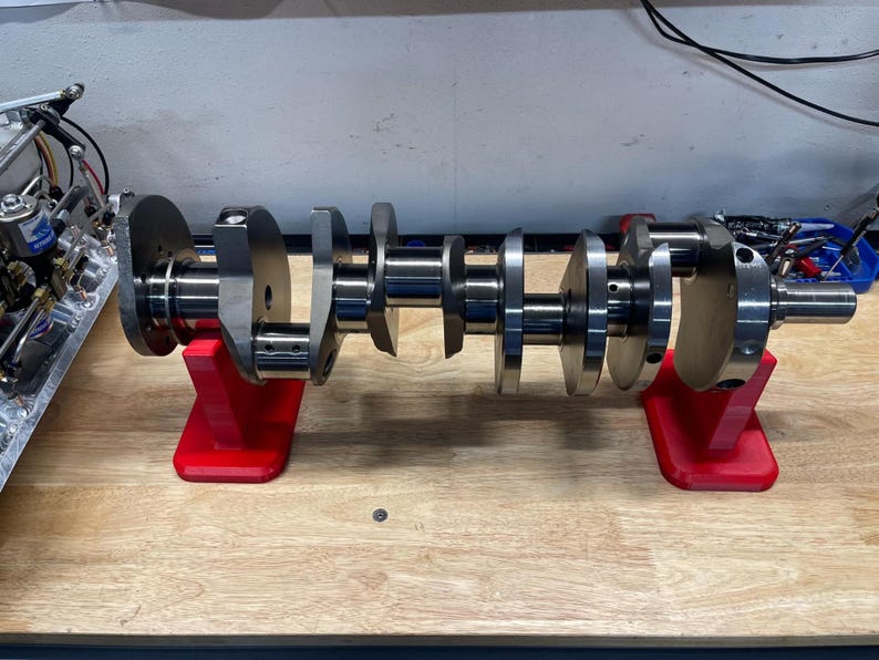 Crank Shaft Stand, 3D Printed Customizable - Etsy