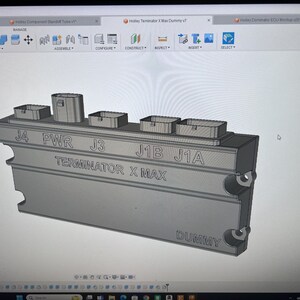 Holley Terminator X Max ECU Dummy: 3D Printed Mockup - Etsy