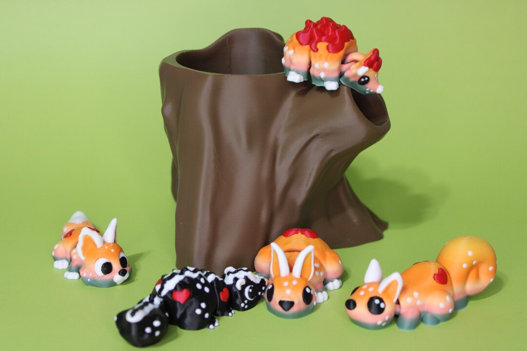 Woodland Love Critters: Variety to Choose From- Full Color 3D Printed ...
