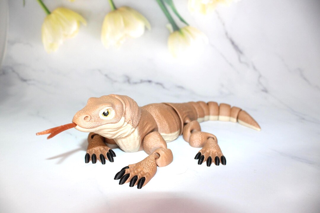 3D Printed Articulated Dragon Fidget Toy: Komoto Design - Etsy