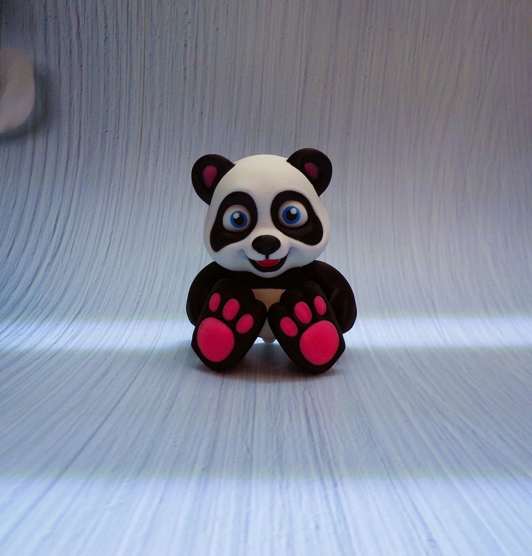 3D Printed Panda, Flexi Panda, Cute Panda, Panda-free Shipping - Etsy