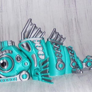 Cyber Fish 3D Printed Articulated Figurine Free Shipping-awesome Gift ...