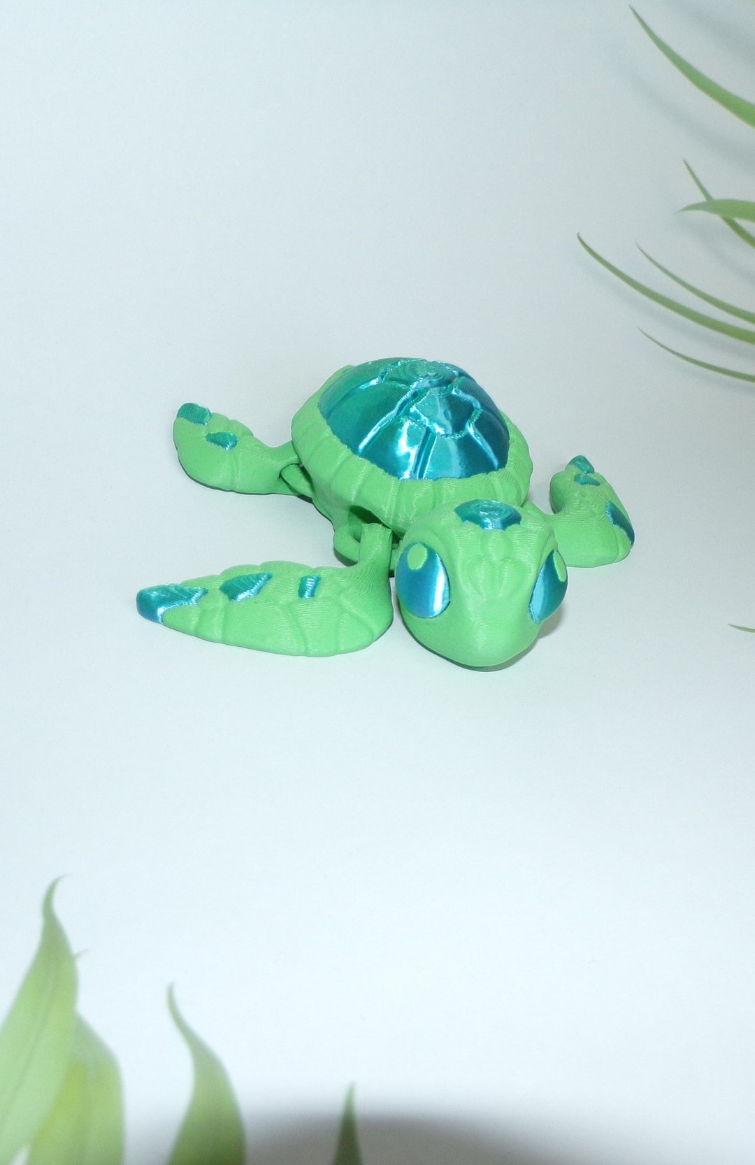3D Printed Sea Turtle, Articulated Sea Turtle, Fidget Toy - Etsy