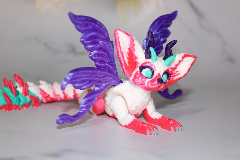 Articulated Fennec Fox Fidget Toy: 3D Printed - Etsy
