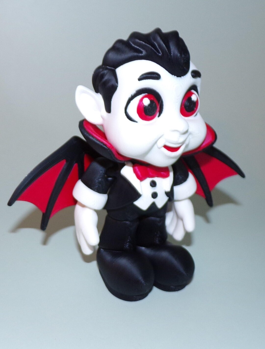 3D Printed Vampire, Articulated Figurine With Free Shipping - Etsy