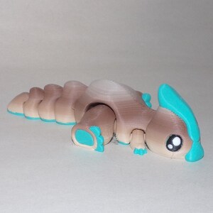 Parasaur Flexi: Full Color 3D Printed Articulated Fidget Toy-comes With ...