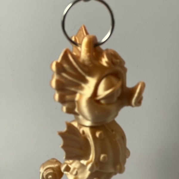 Seahorse Keychain - Etsy