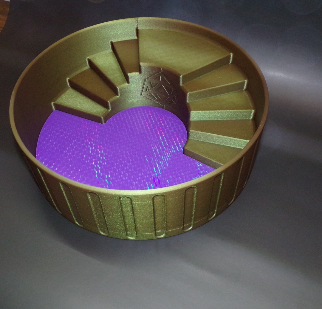Large Dice Tray That is Customizable, Staircase Tray, Dice Games - Etsy